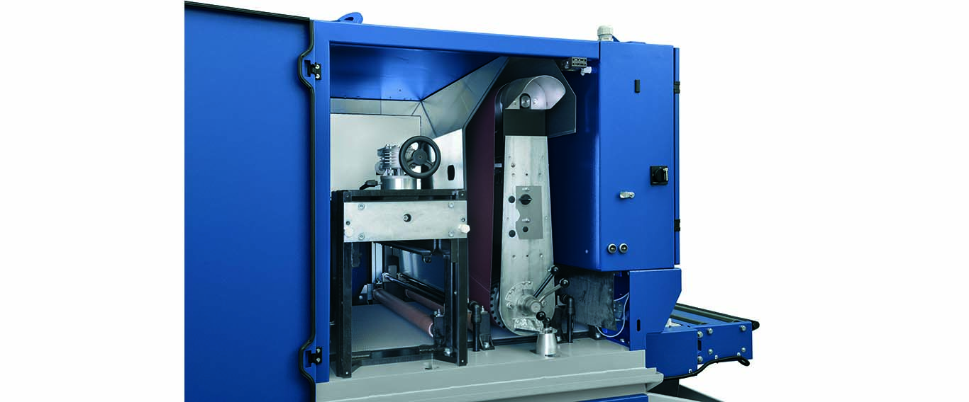 Single Sided Wet Machines: LISSMAC SMW 123 RB: Wet, Single Side, Deburr ...